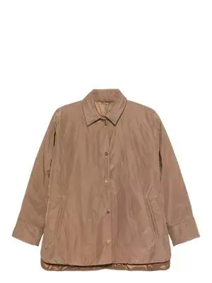 Max Mara Drop-shoulder Jacket - Brown