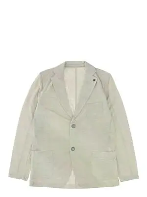 GRAN SASSO Linen Single-breasted Blazer