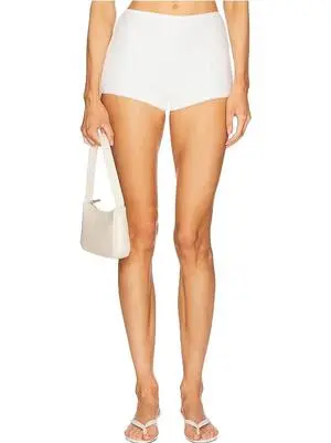 LOBA Eyelet Shorts - White