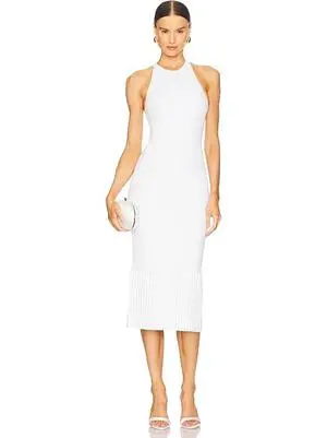 L'Agence Kimi Knit Dress - Ivory