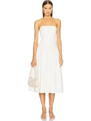 LOBA Sharon Midi Dress - Ivory