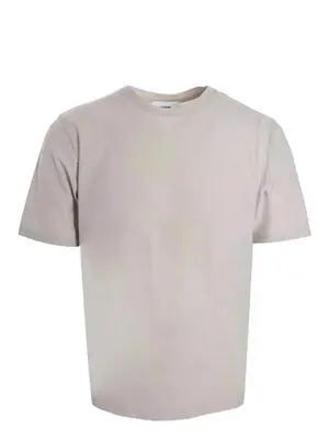 LARDINI Crew-neck Plain T-shirt - Neutrals