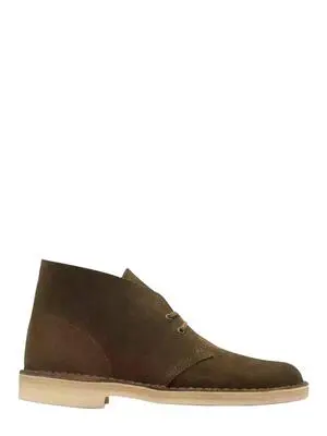 Clarks Suede Desert Boots - Green
