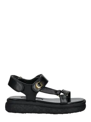 Guess 39mm Lanara Platform Sandals - Black
