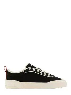 PUMA Logo-print Lace-up Sneakers - Black