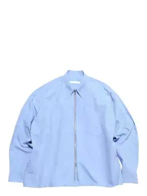 SOPHNET. Zip-front Overshirt - Blue