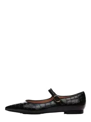 POCHE PARIS Carolie Flat Pumps - Black