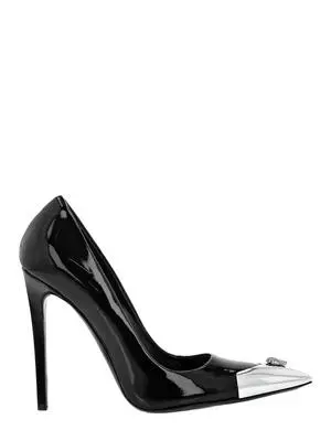 Philipp Plein 120mm Patent Leather Pointed-toe Pumps - Black