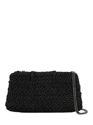 STUDIO CHOFAKIAN Row Clutch Bag - Black