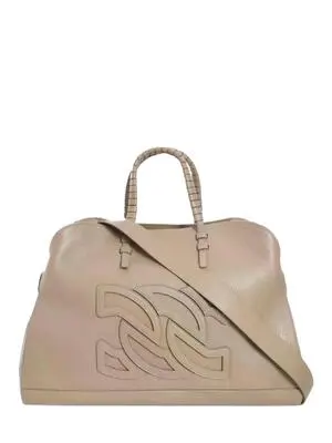 CASADEI Embossed Leather Tote Bag