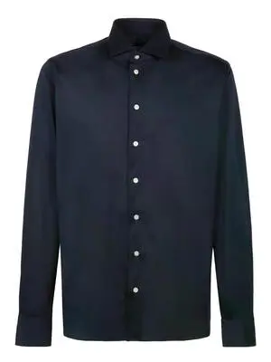 BORRIELLO NAPOLI Cotton Shirt - Blue