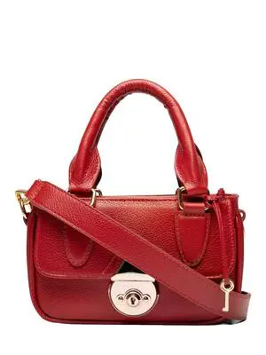STUDIO CHOFAKIAN Mini Sarah Leather Tote Bag - Red