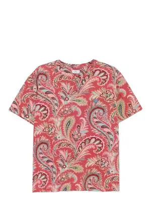 Etro Paisley-print T-shirt - Pink