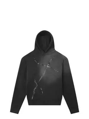 HELIOT EMIL Graphic-print Hoodie - Black