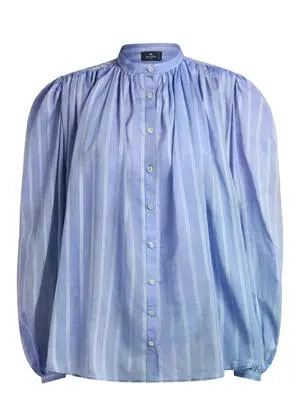 Etro Striped Voile Shirt - Blue