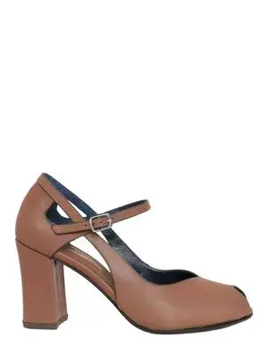 STUDIO CHOFAKIAN 75mm Pumps - Brown