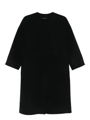 Max Mara Virgin Wool Coat - Black