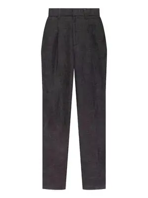Giorgio Armani Pleated Tailored Trousers - Grey