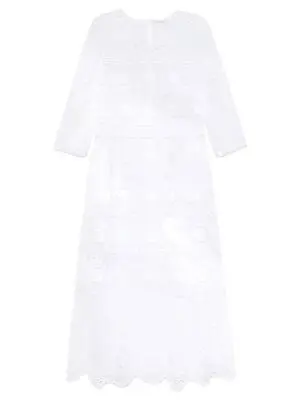 Vita Kin Grace Midi Dress - White