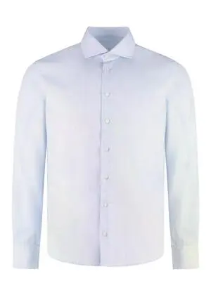 BASTONCINO Poplin Shirt Blue