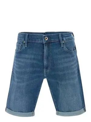 G-star Raw Rolled-hem Denim Shorts - Blue