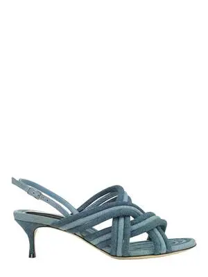SERGIO ROSSI 50mm Watamu Sandals - Blue