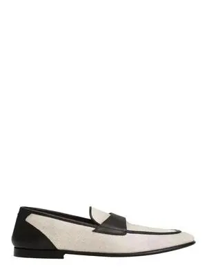 Dolce & Gabbana Two-tone Loafers - Neutrals