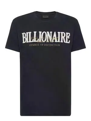 BILLIONAIRE Round-neck T-shirt - Blue