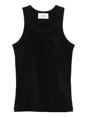 Coperni Organic Cotton Tank Top - Black