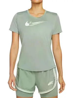 Nike Dri-fit Swoosh Run T-shirt - Green
