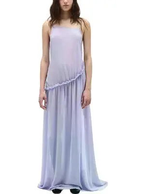 ANN DEMEULEMEESTER Neta Maxi Dress - Purple
