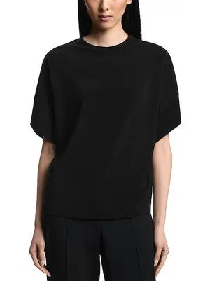 Emporio Armani Boxy Tee - Solid Black