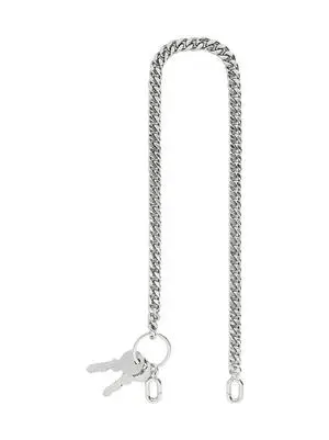 Balenciaga Hourglass Chain Strap - Silver
