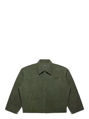 MAINLESS Zip-up Collared Jacket - Green