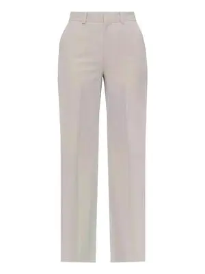 Victoria Beckham Wide-leg Trousers - Neutrals