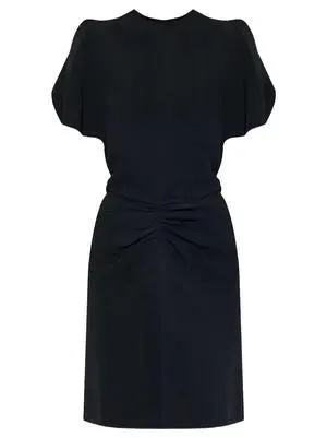 Victoria Beckham Gathered Dress - Black