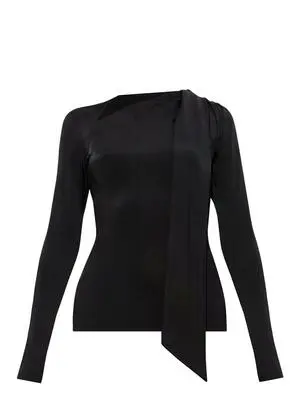 Victoria Beckham Asymmetric Top - Black
