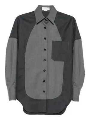 STELLA MCCARTNEY Button-Front Wool Shirt