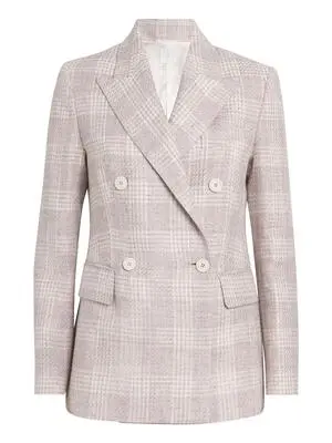 Eleventy Double-breasted Blazer - Neutral