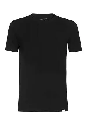 LES DEUX Crew-neck T-shirt - Black
