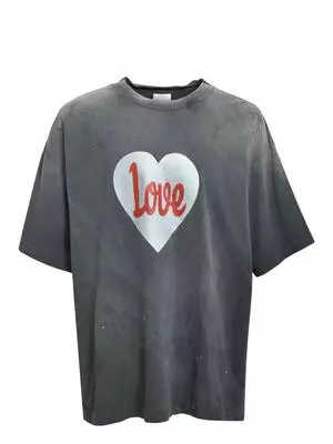 SAINT MXXXXXX Love T-shirt - Black