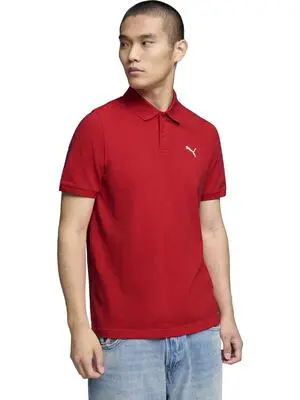 PUMA Essentials Pique Polo Shirt - Red