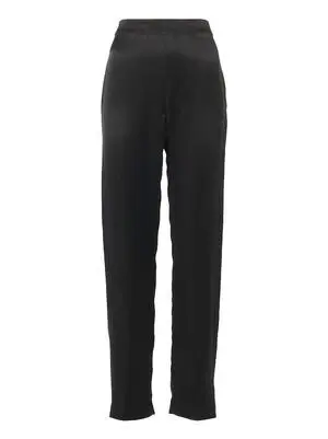 THE ROW Miros Cady Straight Pants - Black