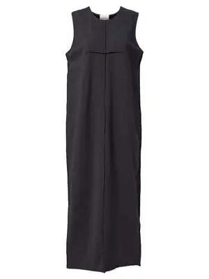 Khaite Hal Cotton Maxi Dress Black