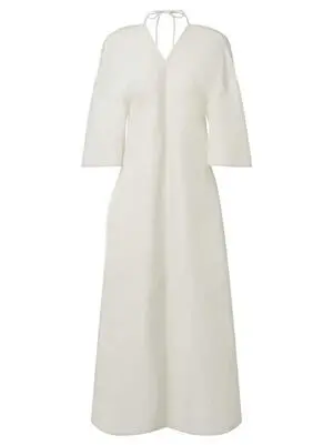THE ROW Mia Open-back Maxi Dress - White