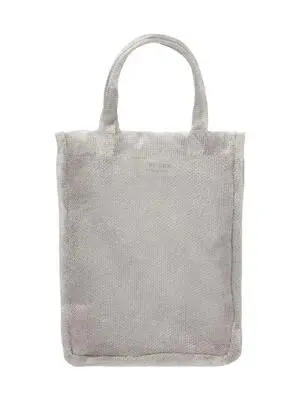 THE ROW Imogen Mini Mesh Tote Bag - Silver