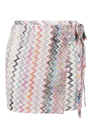 Missoni Zigzag Wrap Skirt - Multicoloured