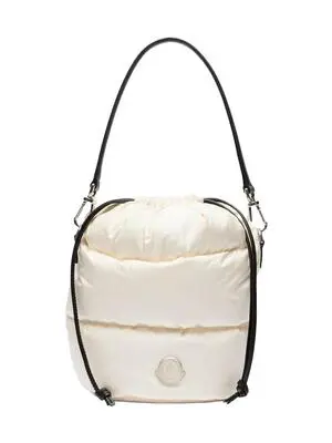 Moncler Caradoc Bucket Bag White