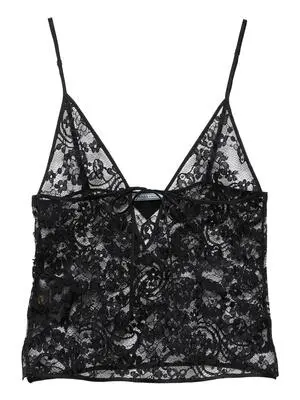 Prada Lace Top - Black