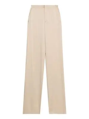 Lapointe High-rise Wide-leg Trousers - Ecru